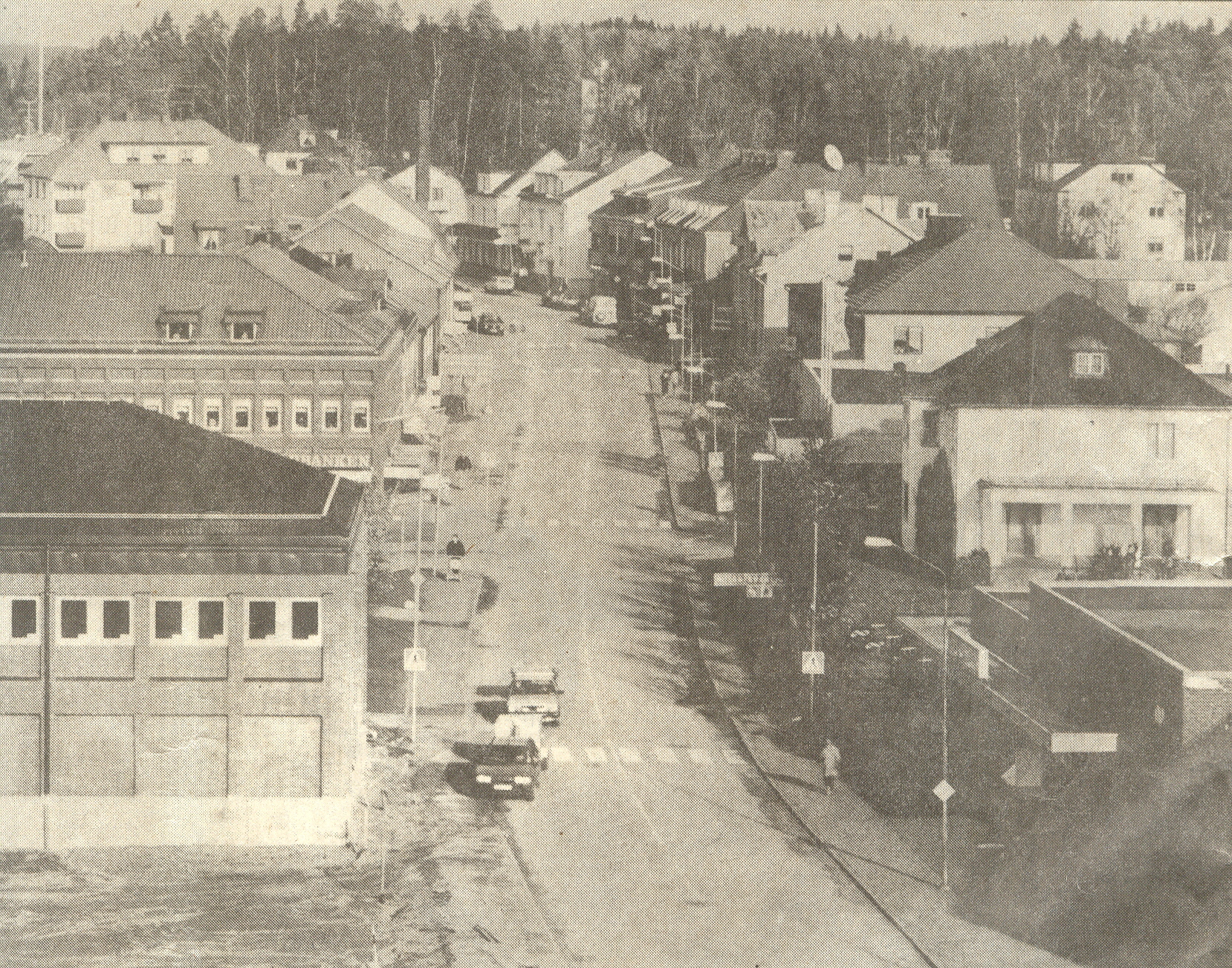 Storgatan Tranemo 1989. – Tranemo